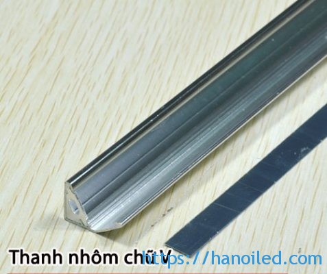 Led thanh 12V DC 1m | Đèn led thanh nhôm dùng điện một chiều 12V